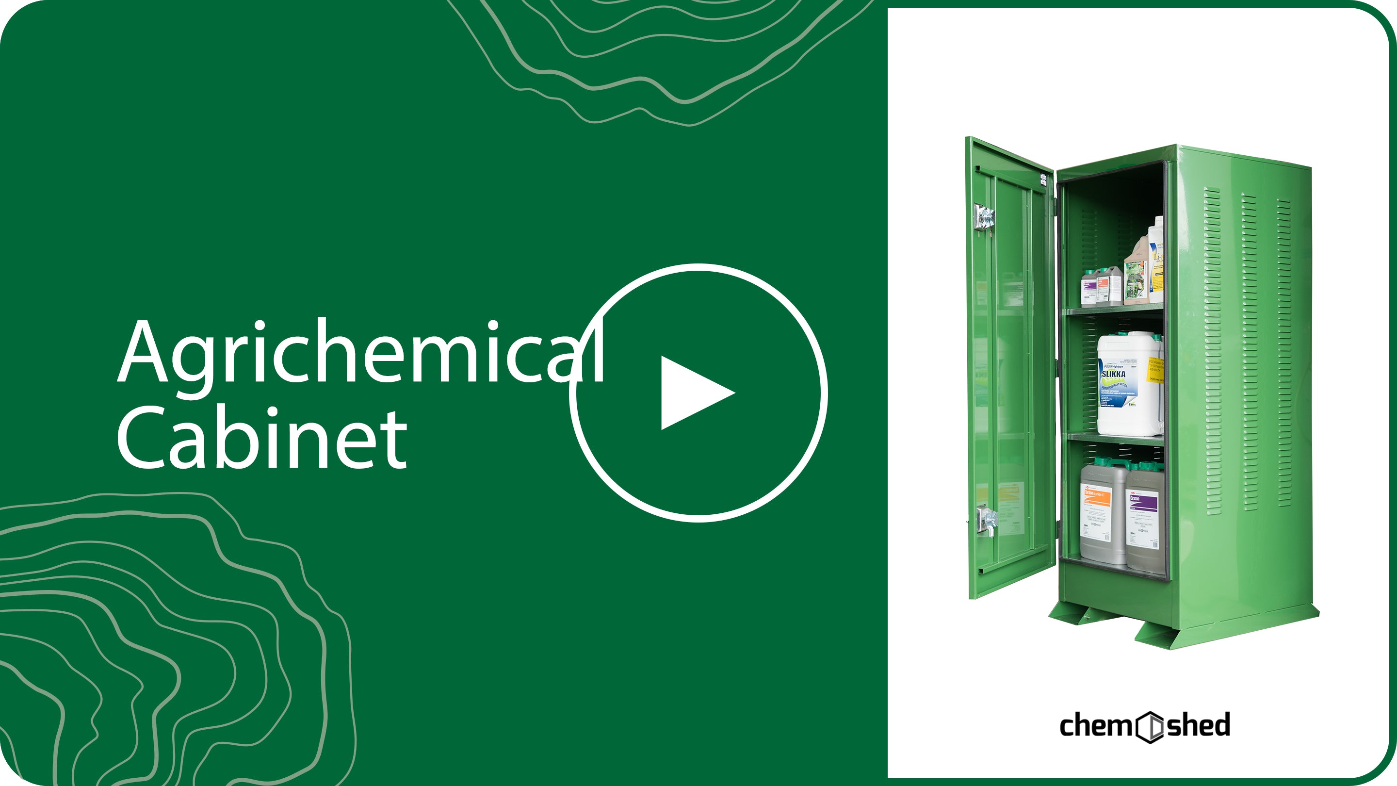 Chemshed Agrichemical Cabinet - Product Overview – Hazero