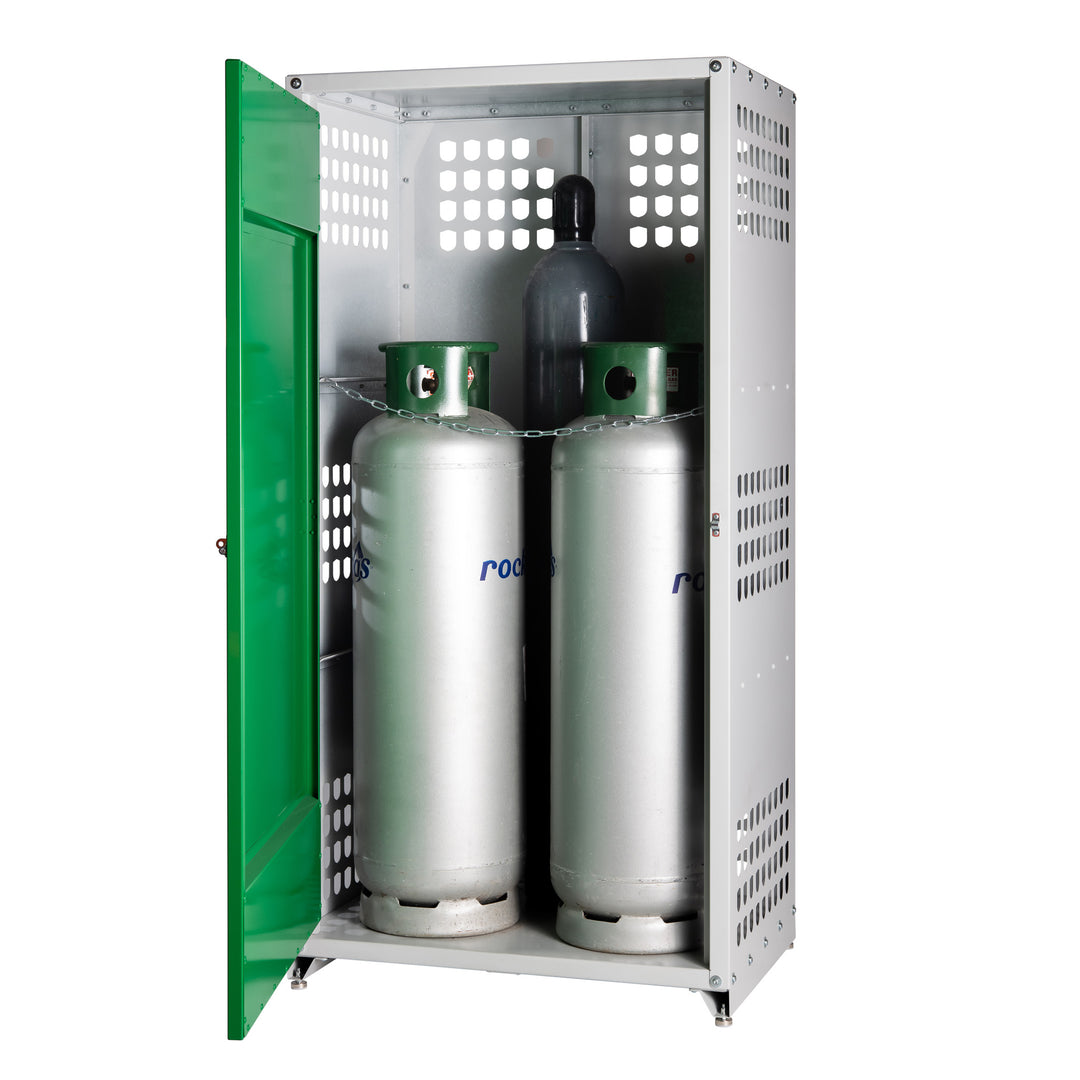 Compressed Gas Cylinder Storage Cabinets 1961 Used Schramm Safety