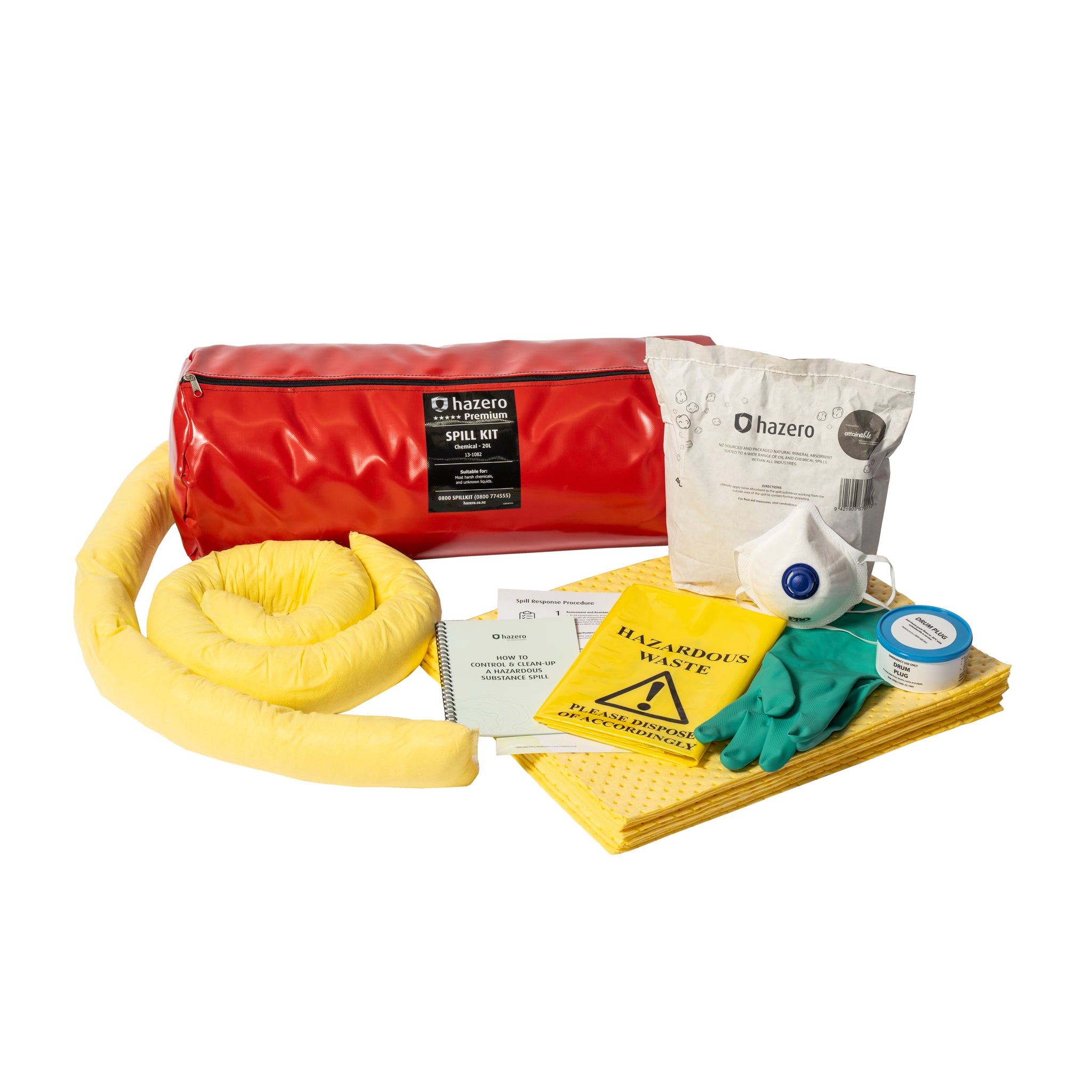 Hazero Premium Spill Kit - Chemical - 20L