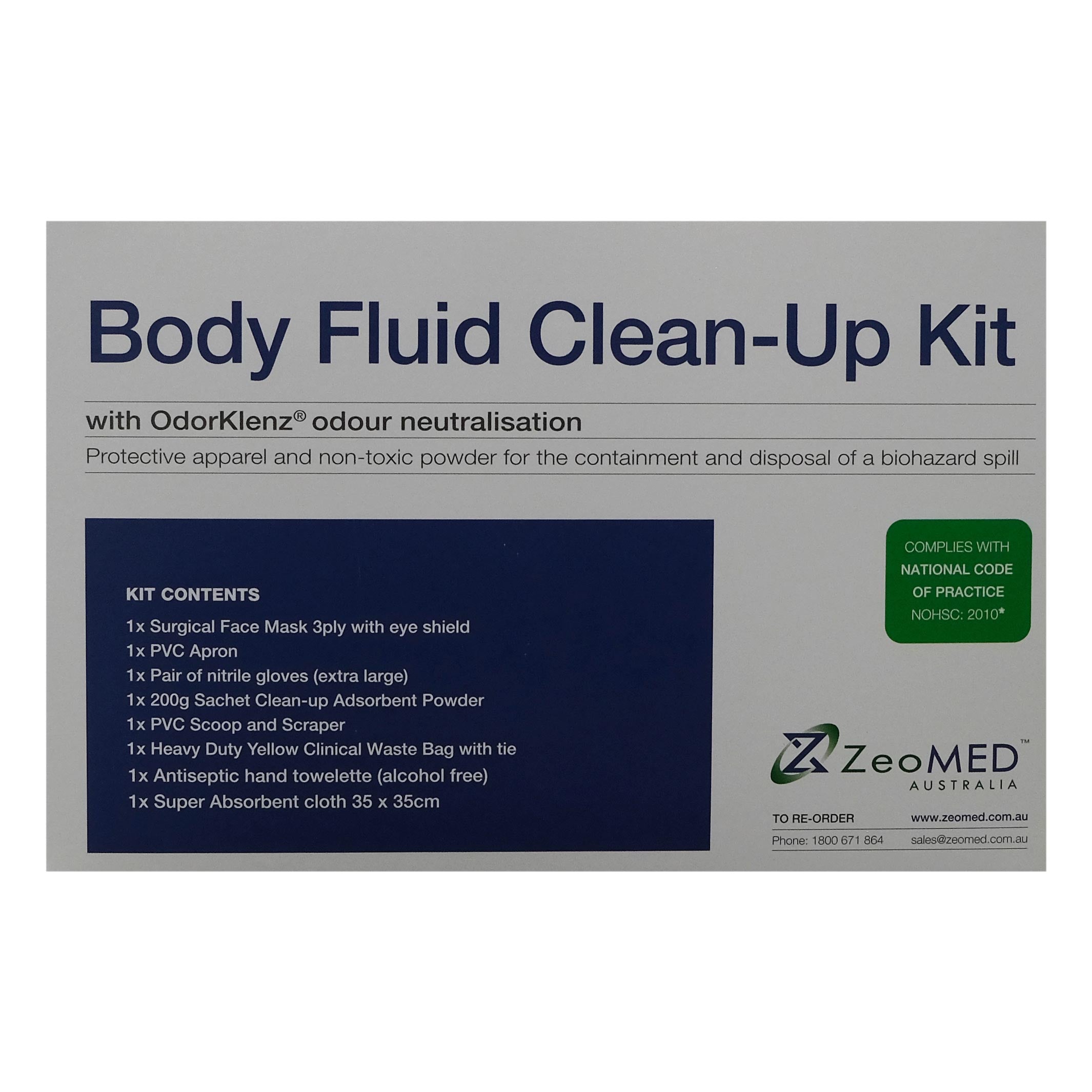 Body Fluid Spill Kit – Hazero