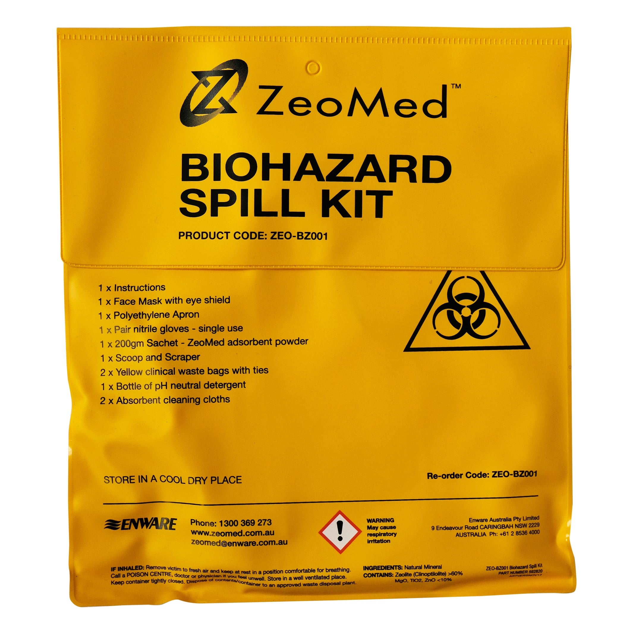 Biohazard Spill Kit – Hazero